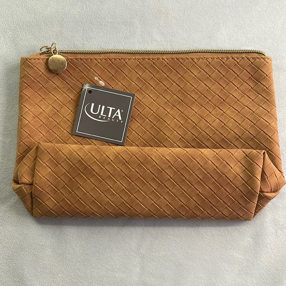 Sephora | Makeup | Ulta Collection Brown Suede Makeup Bag | Poshmark